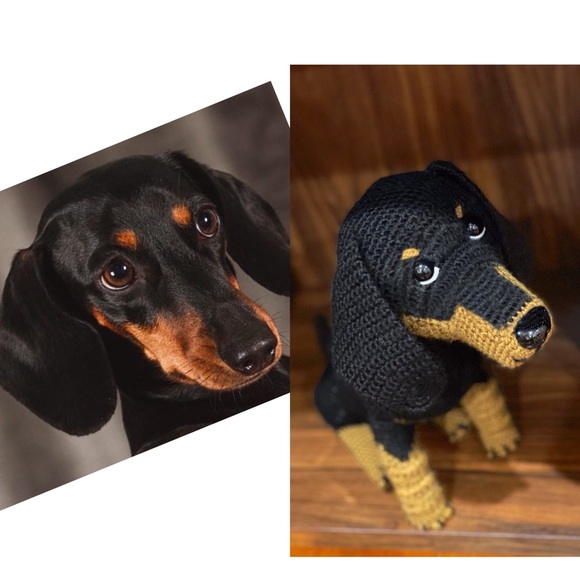 Handmade | Accents | Handmade Realistic Dachshund Dog Breed ...